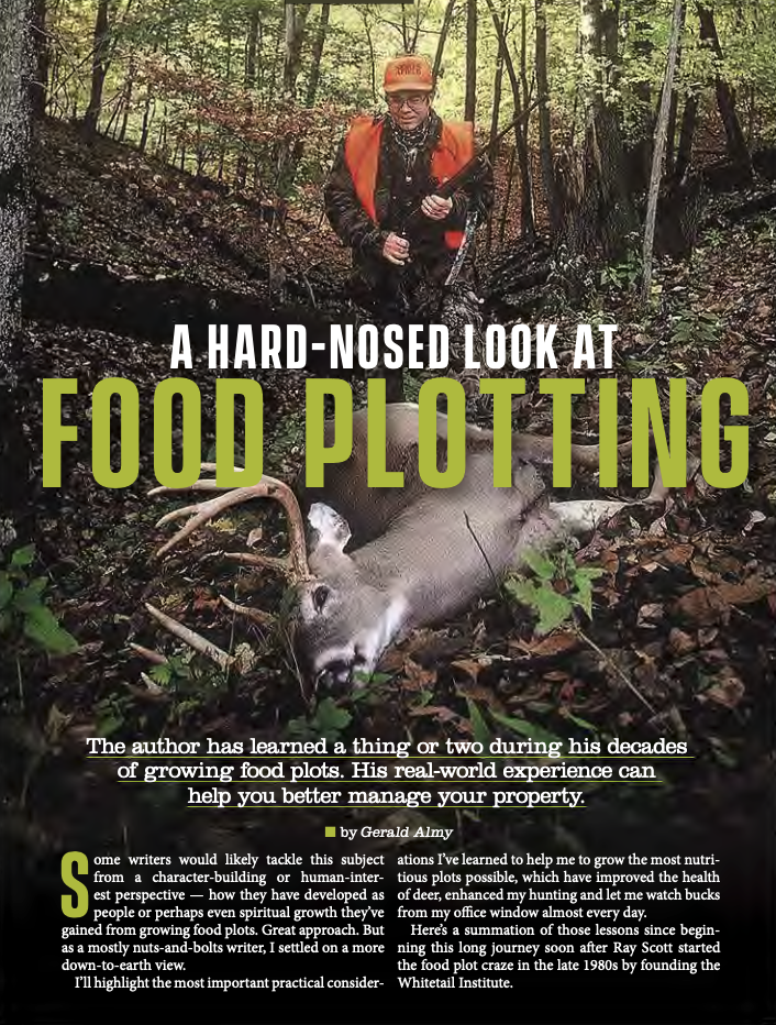 Advanced Food Plotting